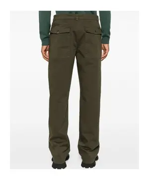 Barena Venezia Casual Button And Zipper Pants - Black
