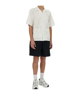 Aspesi Relaxed Fit Bermuda Shorts - Black