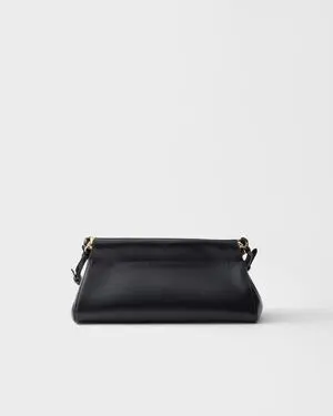 Prada Enchainé Medium Shoulder Bag - Black