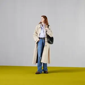 Gucci Gabardine Trench Coat