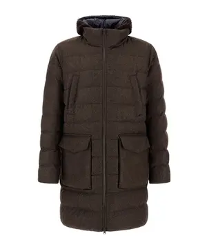 Herno Hooded Down Jacket - Black