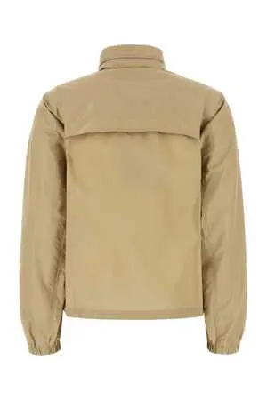 Burberry Logo-badge Zip-up Jacket