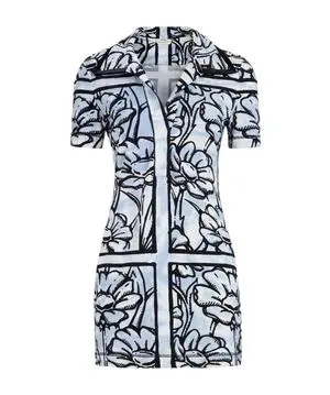 Fendi Short Sleeve Printed Dress