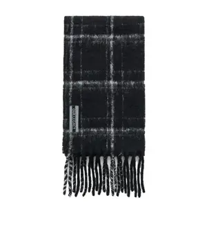 Our Legacy Estate Fringed Scarf - Black