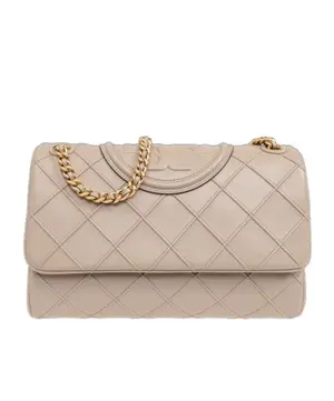 Tory Burch Fleming Convertible Shoulder Bag - Brown