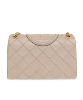 Tory Burch Fleming Convertible Shoulder Bag - Brown