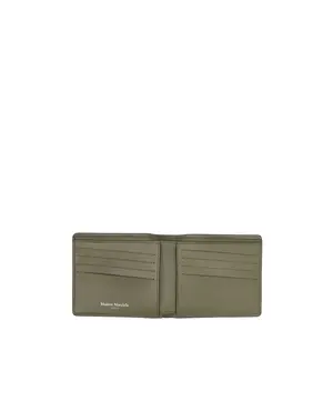 MAISON MARGIELA Four-stitch Bi-fold Wallet - Khaki