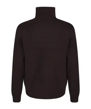 Officine Générale Half-zip High Collar Knitwear