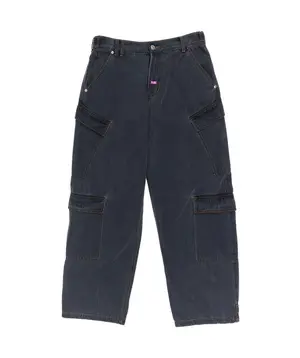 P.A.M. Belt-loop Cargo Jeans - Black