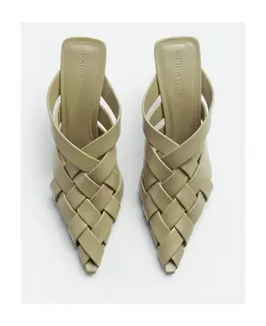 Bottega Veneta Alfie Heeled Mules