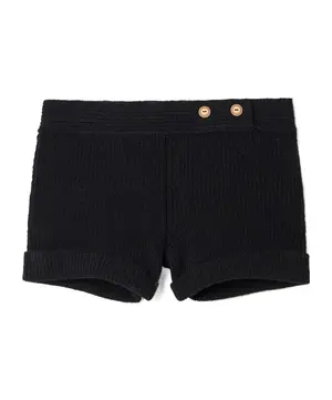 Isabel Marant Étoile Diha Button-detailed Ribbed Knit Shorts