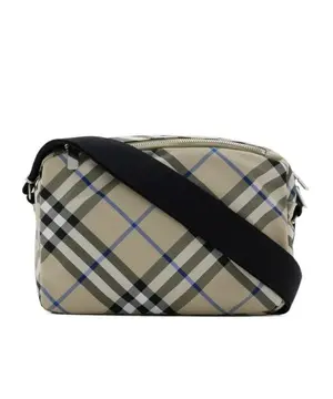 Burberry Checked Logo Crossbody Bag