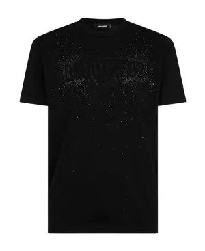 Dsquared2 Logo Embellished Crewneck T-shirt