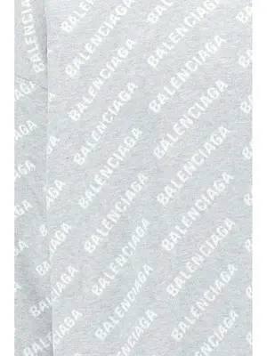 Balenciaga Allover Logo Knit Jumper