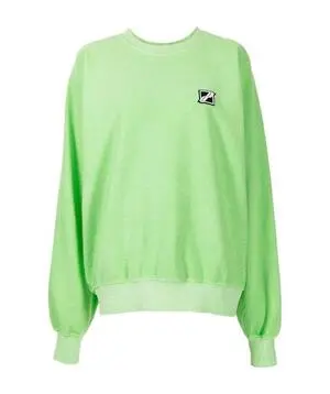 We11Done Logo Print Relaxed Fit Sweatshirt