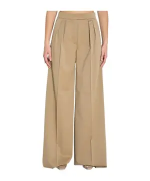 Max Mara Wide-leg Pleated Trousers