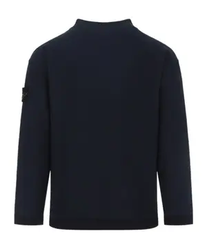Stone Island Logo Patch Crewneck Jumper