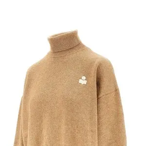 Isabel Marant Étoile Embroidered Logo Turtleneck