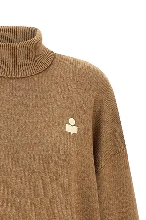 Isabel Marant Étoile Embroidered Logo Turtleneck