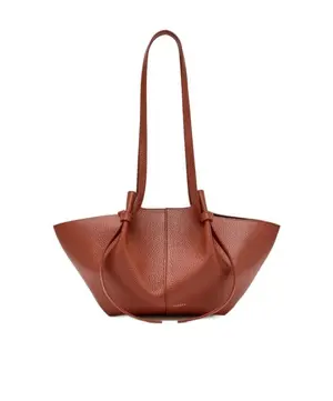 Yuzefi Knotted Handle Tote Bag - Maple