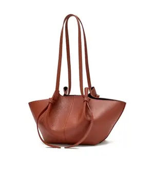 Yuzefi Knotted Handle Tote Bag - Maple