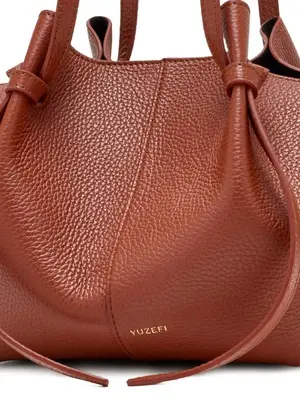 Yuzefi Knotted Handle Tote Bag - Maple