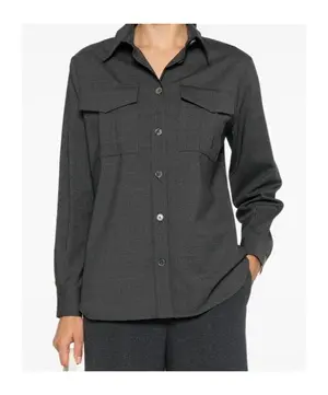 P.a.r.o.s.h Long-sleeved Shirt With Chest Pockets