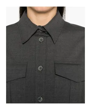 P.a.r.o.s.h Long-sleeved Shirt With Chest Pockets