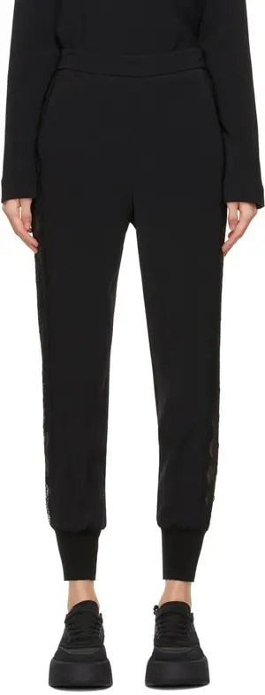 Stella McCartney Lace Trimmed Tapered Trousers