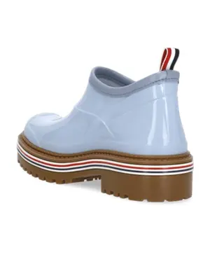 Thom Browne Round Toe Slip-on Boots - Blue