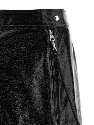 COURREGES Courrèges Zipped Midi Skirt