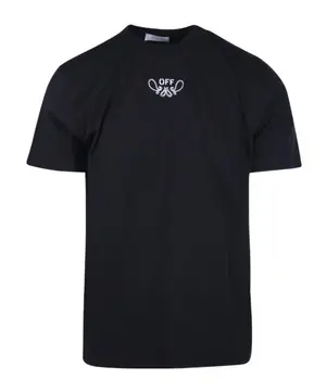 Off-White Logo Printed Crewneck T-shirt