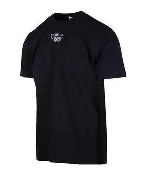 Off-White Logo Printed Crewneck T-shirt