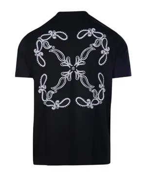 Off-White Logo Printed Crewneck T-shirt