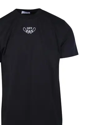 Off-White Logo Printed Crewneck T-shirt