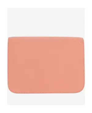 Burberry Logo Plaque Shoulder Bag - Pink