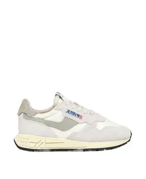 AUTRY Reelwind Low Top Lace Up Sneakers - White