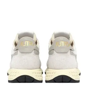 AUTRY Reelwind Low Top Lace Up Sneakers - White