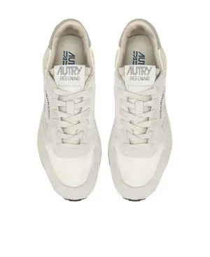 AUTRY Reelwind Low Top Lace Up Sneakers - White