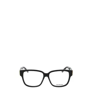 Balenciaga Rectangular Eyeglasses - Black
