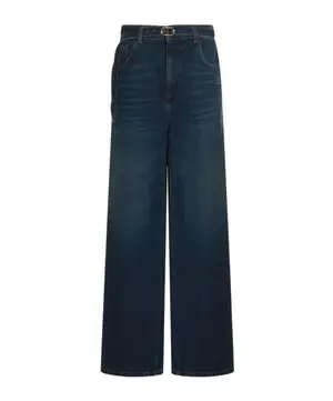 TWINSET Logo Patch Jeans