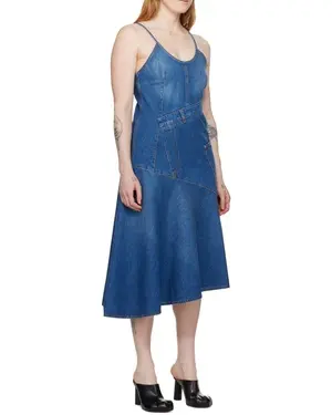 J.W.ANDERSON Jw Anderson Twisted Denim Dress