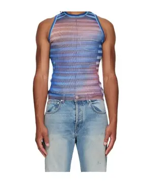 Jean Paul Gaultier Striped Camis Tanks For Women
