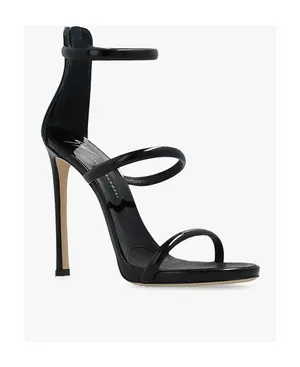 GIUSEPPE ZANOTTI Harmony Ankle Strap Sandals - Black