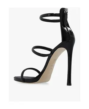 GIUSEPPE ZANOTTI Harmony Ankle Strap Sandals - Black
