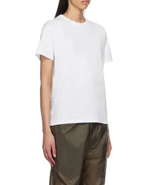 MAISON MARGIELA Logo Detailed Crewneck T-shirt