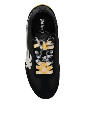 Palm Angels Pa 5 Leather Sneakers - Black