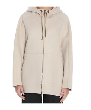 Max Mara Gradi Zip-up Jacket - Nude