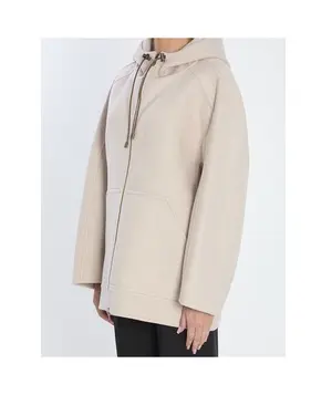 Max Mara Gradi Zip-up Jacket - Nude