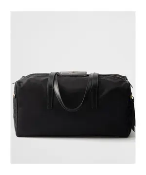 Prada Large Luggage With Triangle Logo